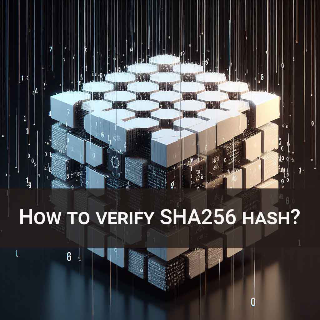 How to verify SHA256 hash? - NFT For Your Corporation